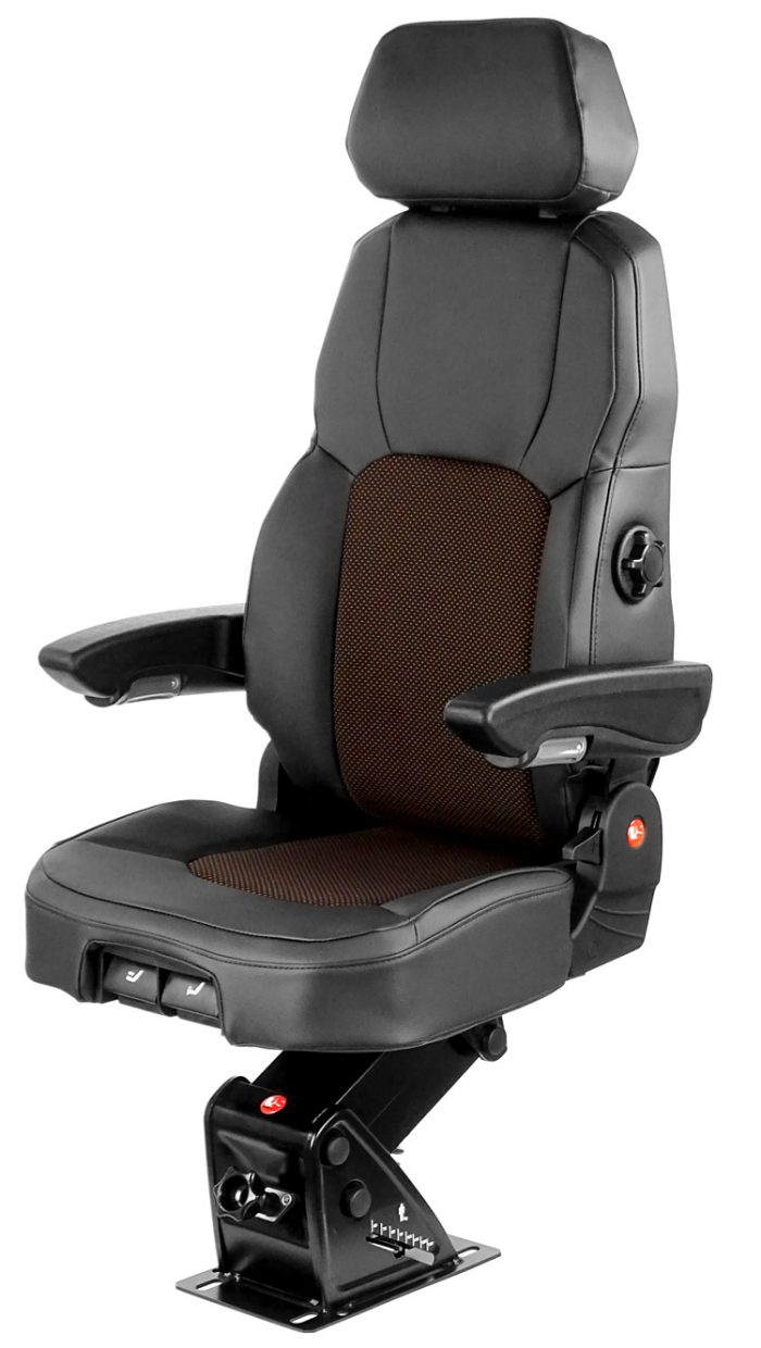 UnitedSeats knee hinge rail pedestal » UnitedSeats.com