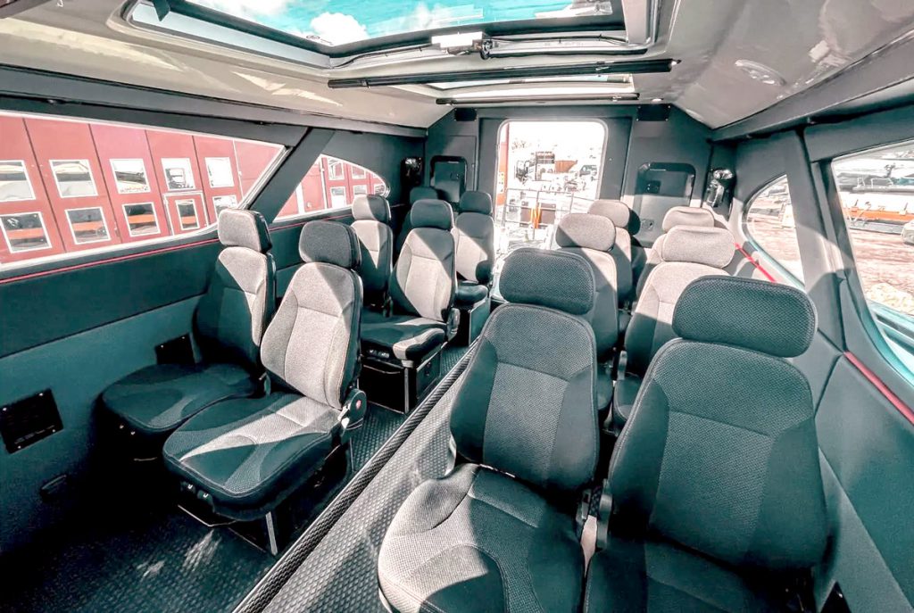 Marell M15 Tour Boat uses C7 Pro Seats for the Passengers » UnitedSeats.com