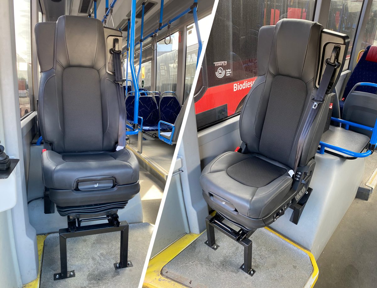 C70 Voyager fitted to bus in Sweden » UnitedSeats.com