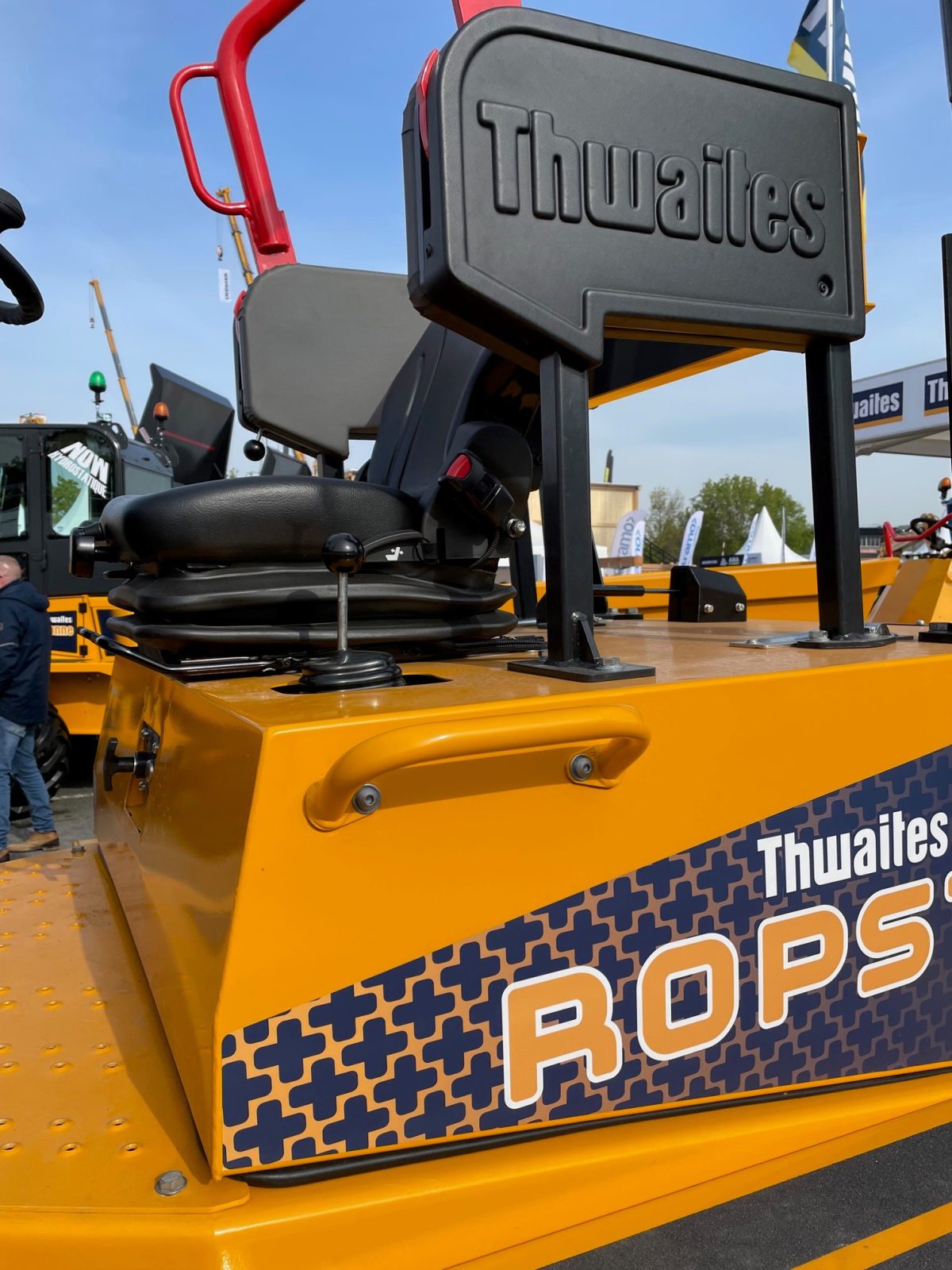 MGV35 installed on THWAITES new ROPS SITE DUMPER » UnitedSeats.com