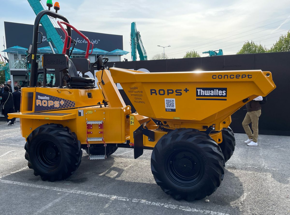 Thwaites Introduce ROPS+ on 6 Tonne Dumpers » UnitedSeats.com