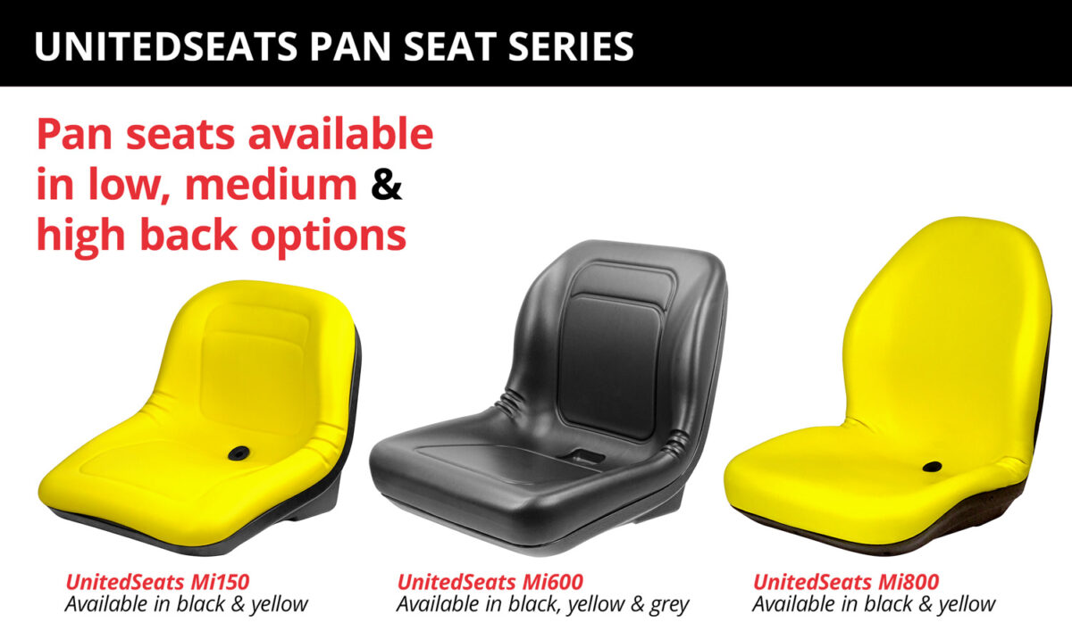 UnitedSeats pan seat series » UnitedSeats.com